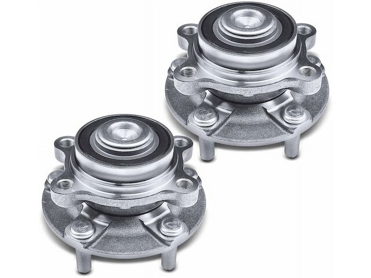 Front Wheel Hub Assembly Set 2 - Compatible with 2003 - 2007 INFINITI ...
