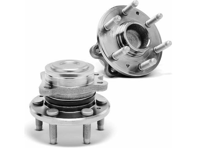 Front Wheel Hub Assembly Set 2 - Compatible with 2015 - 2020 Chevrolet ...