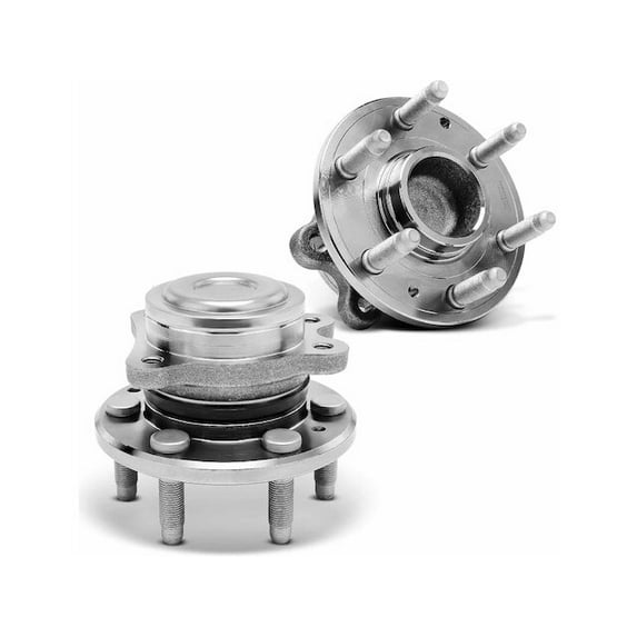 Front Wheel Hub Assembly Set 2 - Compatible with 2015 - 2020 Chevrolet ...