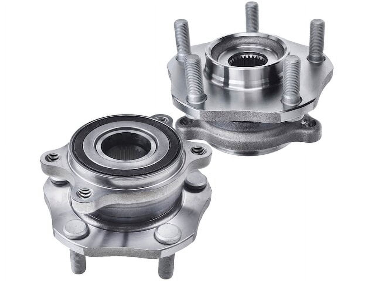 Front Wheel Hub Assembly Set 2 - Compatible with 2017 - 2019 Nissan ...