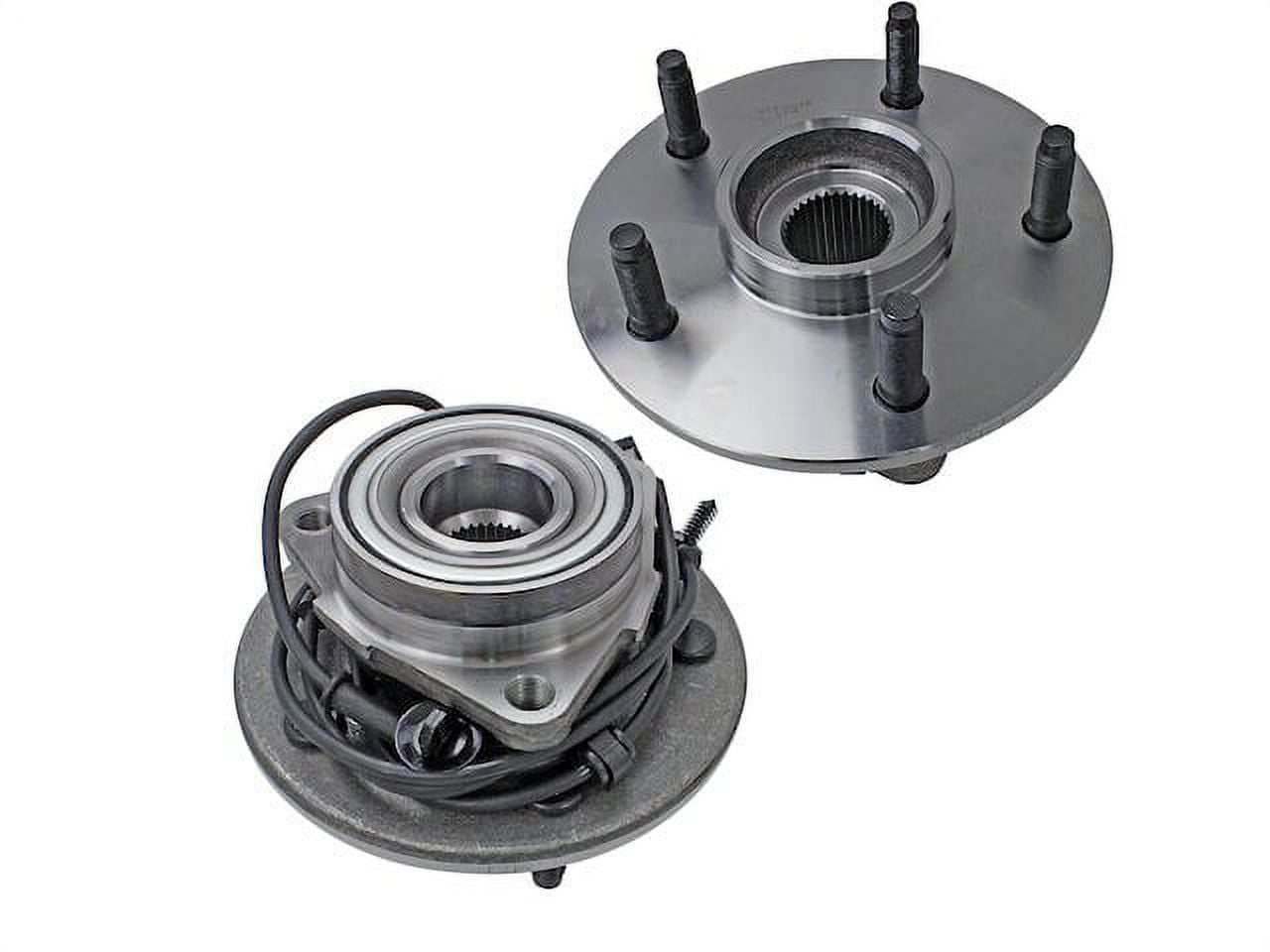 Front Wheel Hub Assembly Set - Compatible with 2000 - 2001 Dodge Ram ...