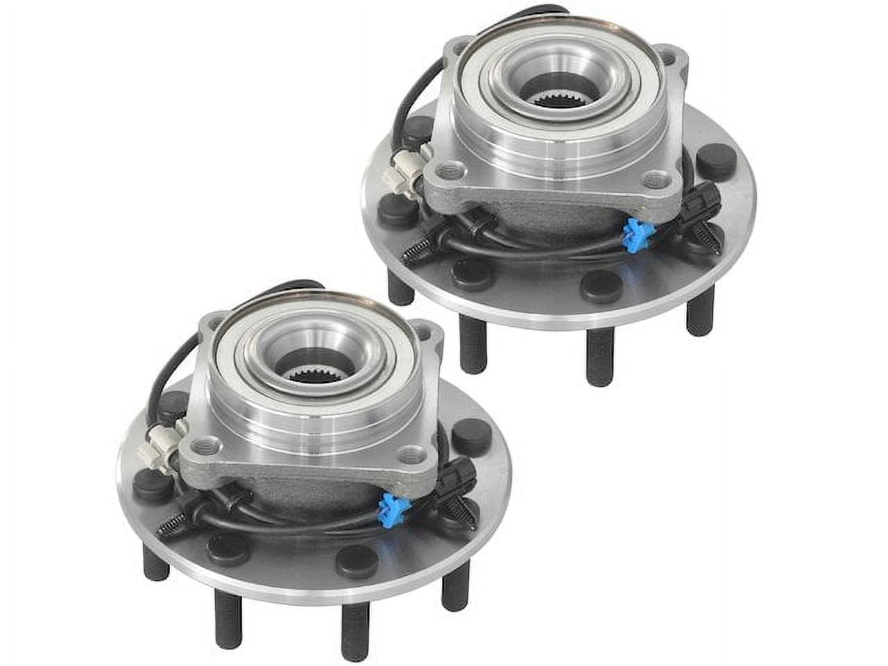 Front Wheel Hub Assembly Set - Compatible with 2001 - 2006 Chevrolet ...
