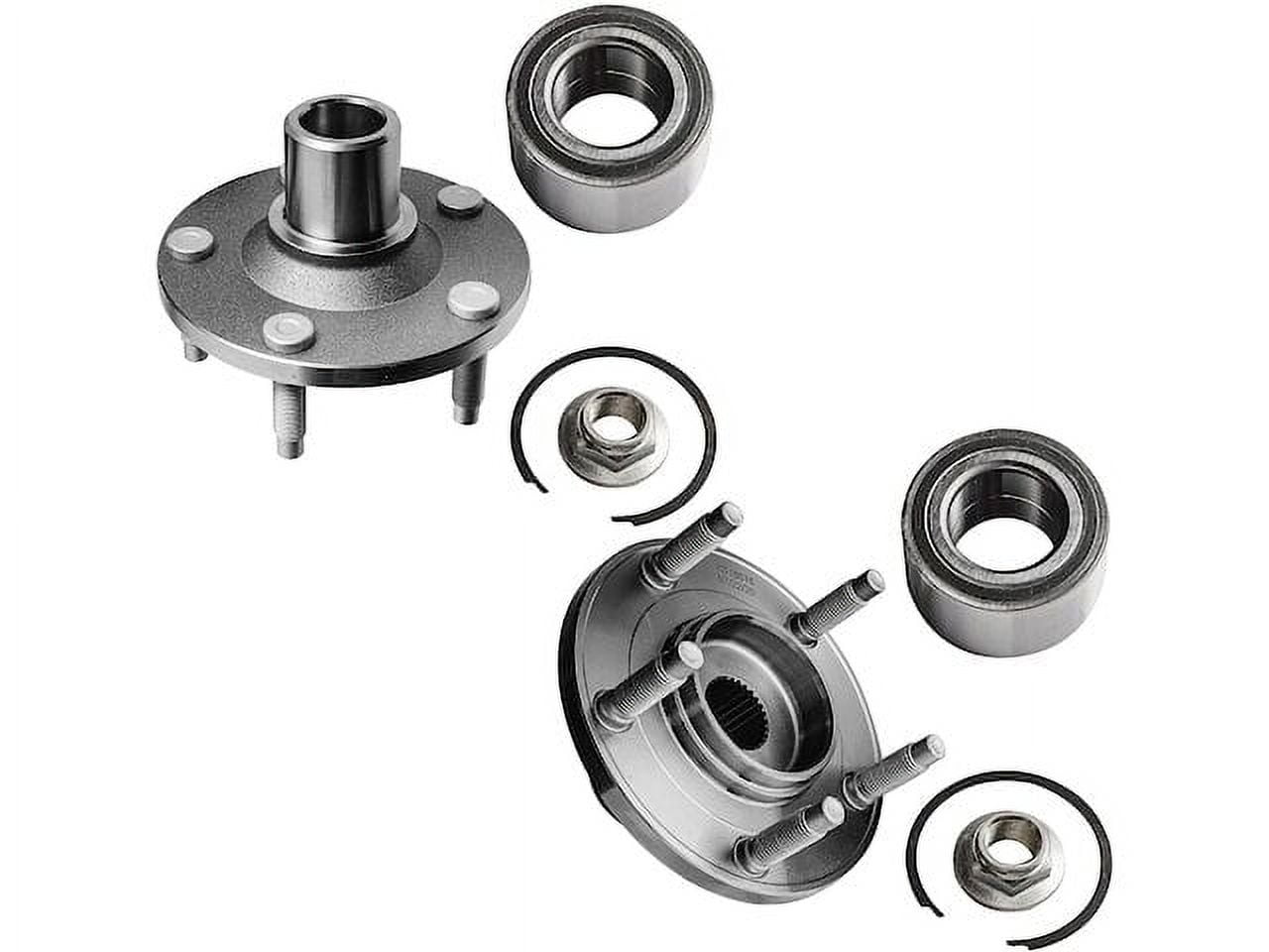 Front Wheel Hub Assembly Set - Compatible with 2001 - 2012 Ford Escape ...
