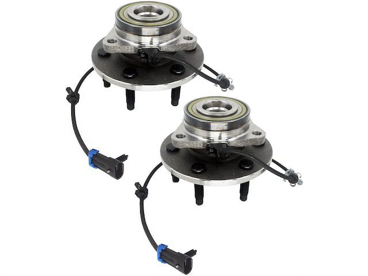 Front Wheel Hub Assembly Set - Compatible with 2002 - 2006 Chevy ...
