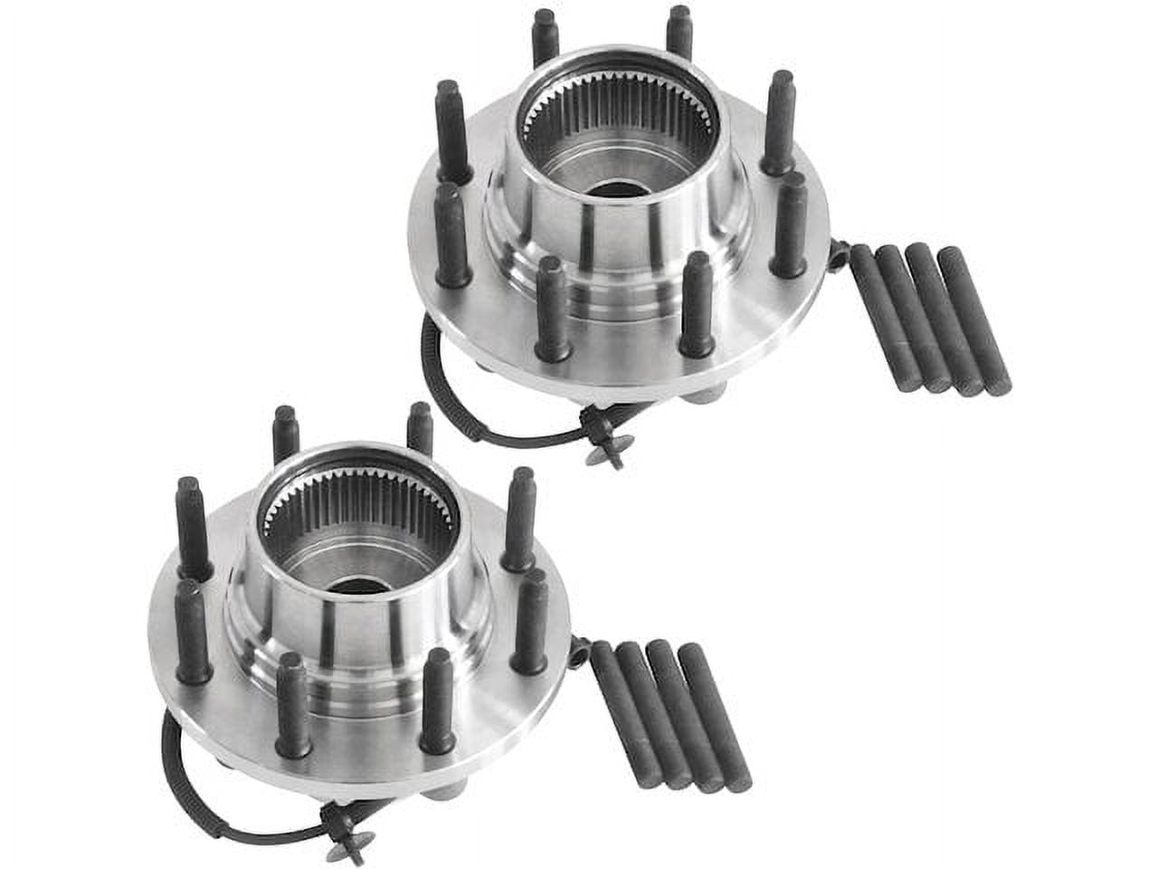 Front Wheel Hub Assembly Set - Compatible with 2003 - 2004 Ford F-250 Super Duty 4WD - Walmart.com