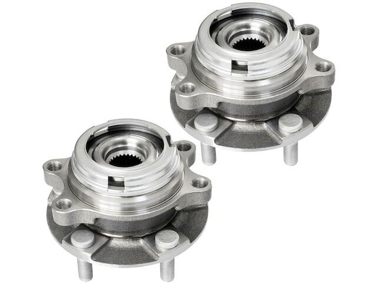 Front Wheel Hub Assembly Set - Compatible with 2003 - 2012 INFINITI ...