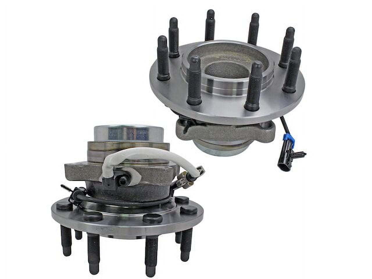 Front Wheel Hub Assembly Set - Compatible with 2003 - 2017 Chevy ...