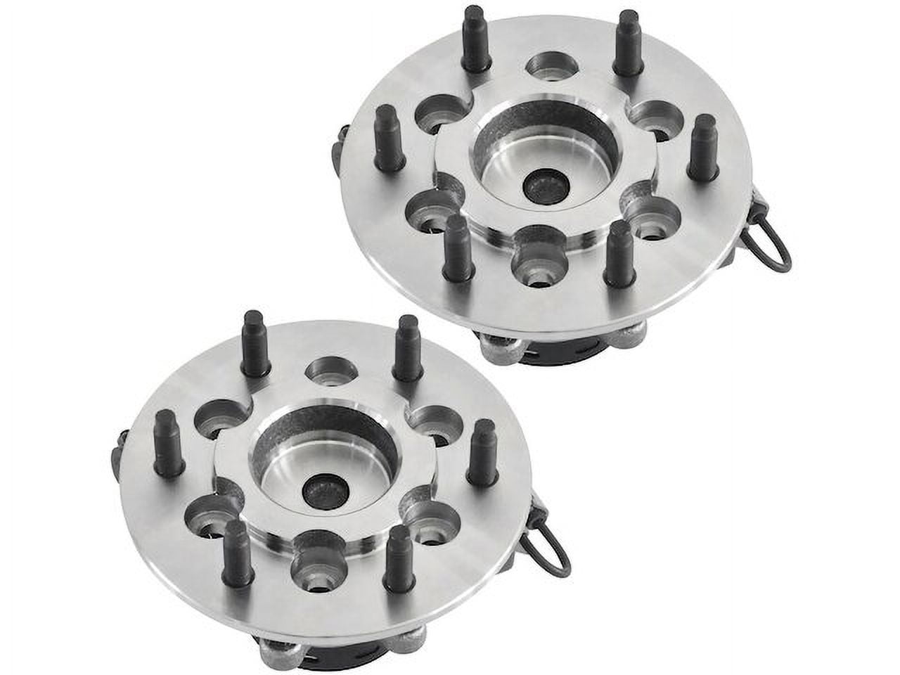 Front Wheel Hub Assembly Set - Compatible with 2004 - 2008 Chevy ...