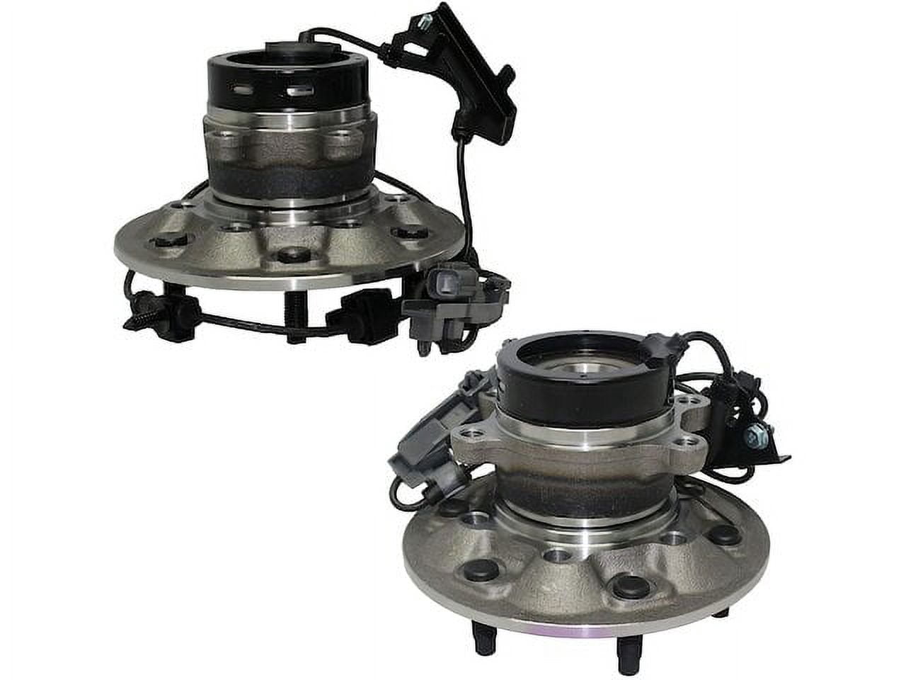 Front Wheel Hub Assembly Set - Compatible with 2004 - 2008 Chevy ...