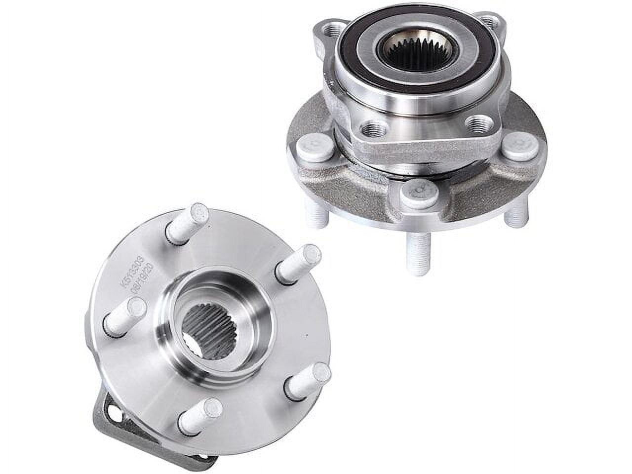 Front Wheel Hub Assembly Set - Compatible with 2005 - 2014 Subaru ...