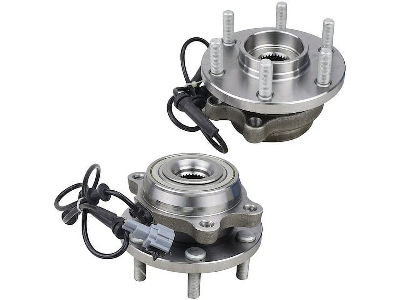 Front Wheel Hub Assembly Set - Compatible with 2005 - 2015 Nissan ...