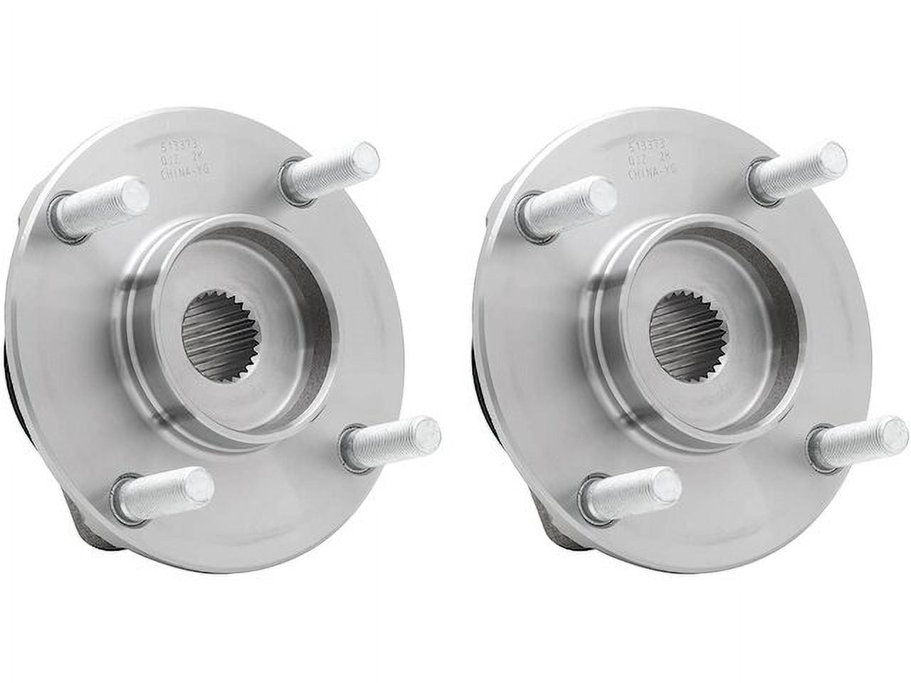 Front Wheel Hub Assembly Set - Compatible with 2007 - 2012 Nissan Versa ...