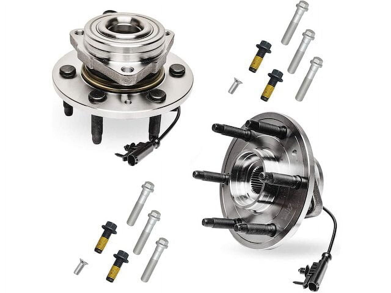 Front Wheel Hub Assembly Set - Compatible with 2007 - 2014 Chevy Tahoe ...