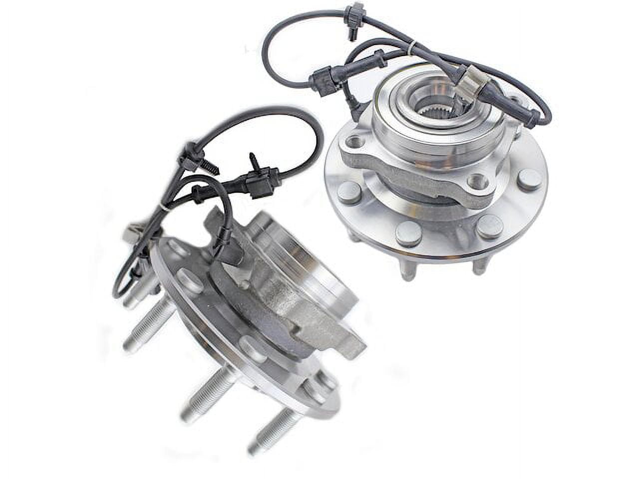Front Wheel Hub Assembly Set - Compatible with 2007 Chevy Silverado ...