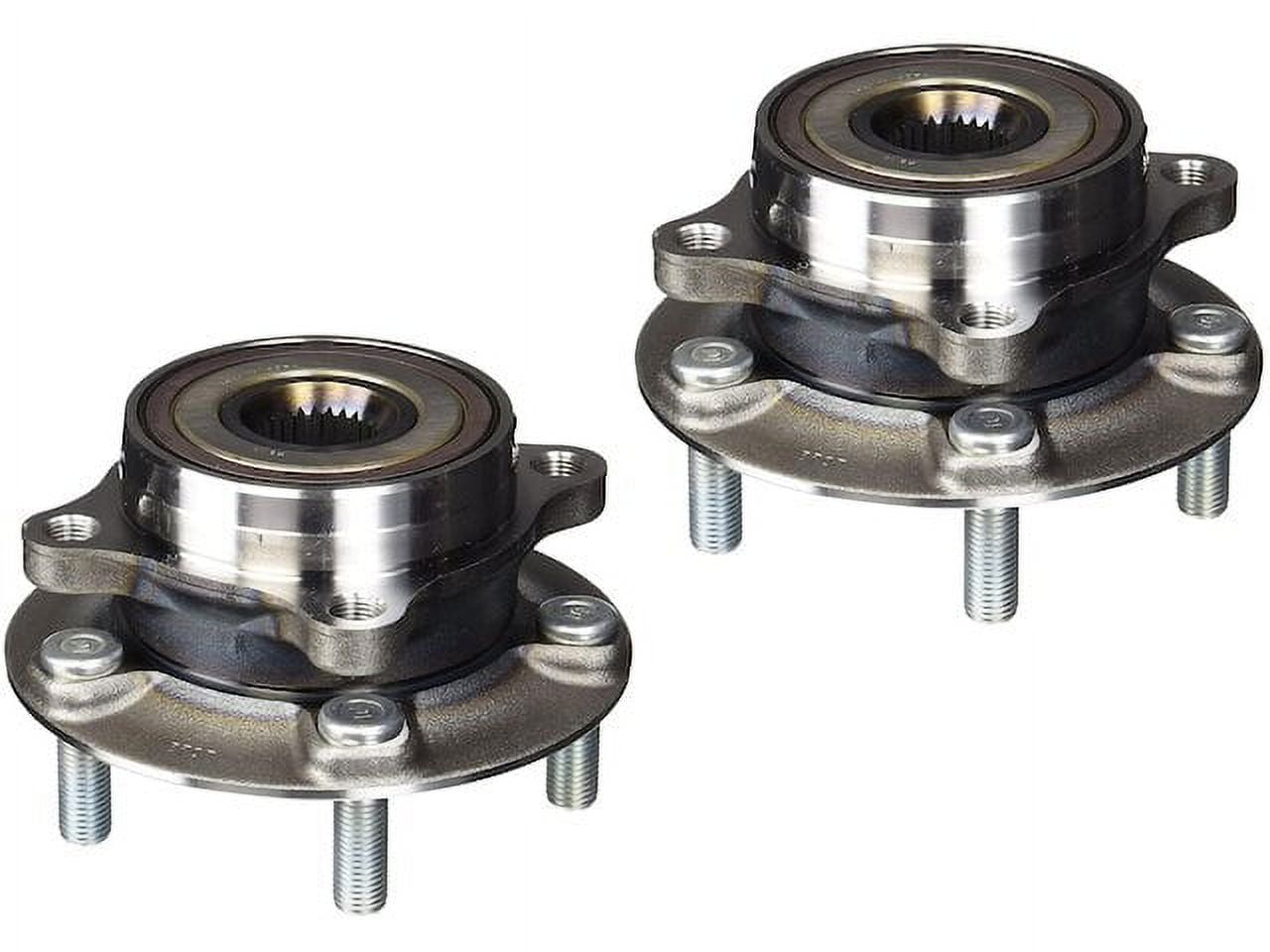 Front Wheel Hub Assembly Set - Compatible with 2008 - 2015 Mitsubishi ...