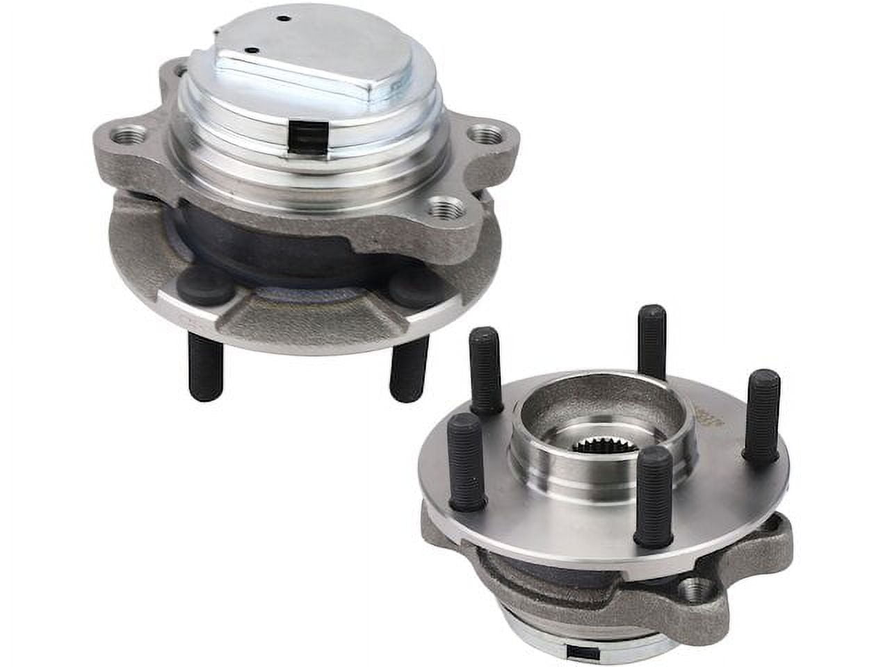 Front Wheel Hub Assembly Set - Compatible with 2009 - 2019 Nissan 370Z ...