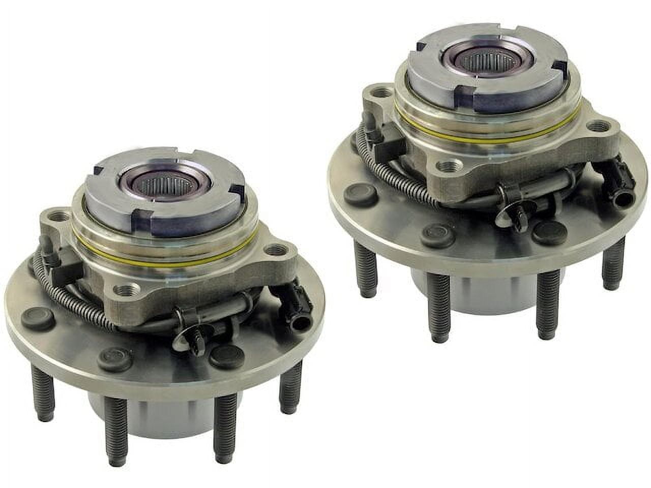 Front Wheel Hub Assembly Set - Compatible with 2013 - 2016 Mercedes ...