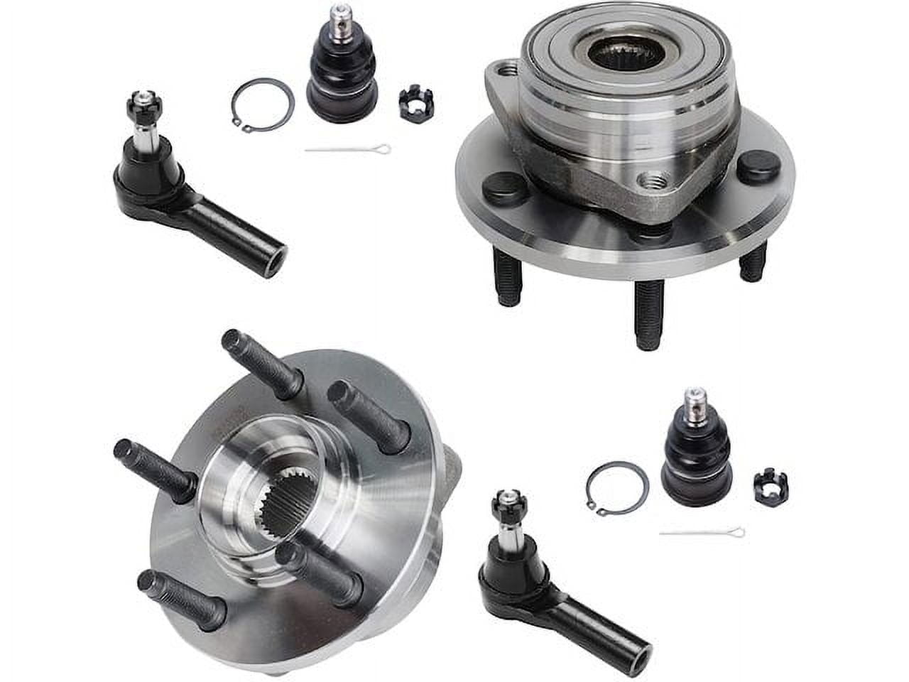 Front Wheel Hub Ball Joint Tie Rod End Kit - Compatible with 1996 ...