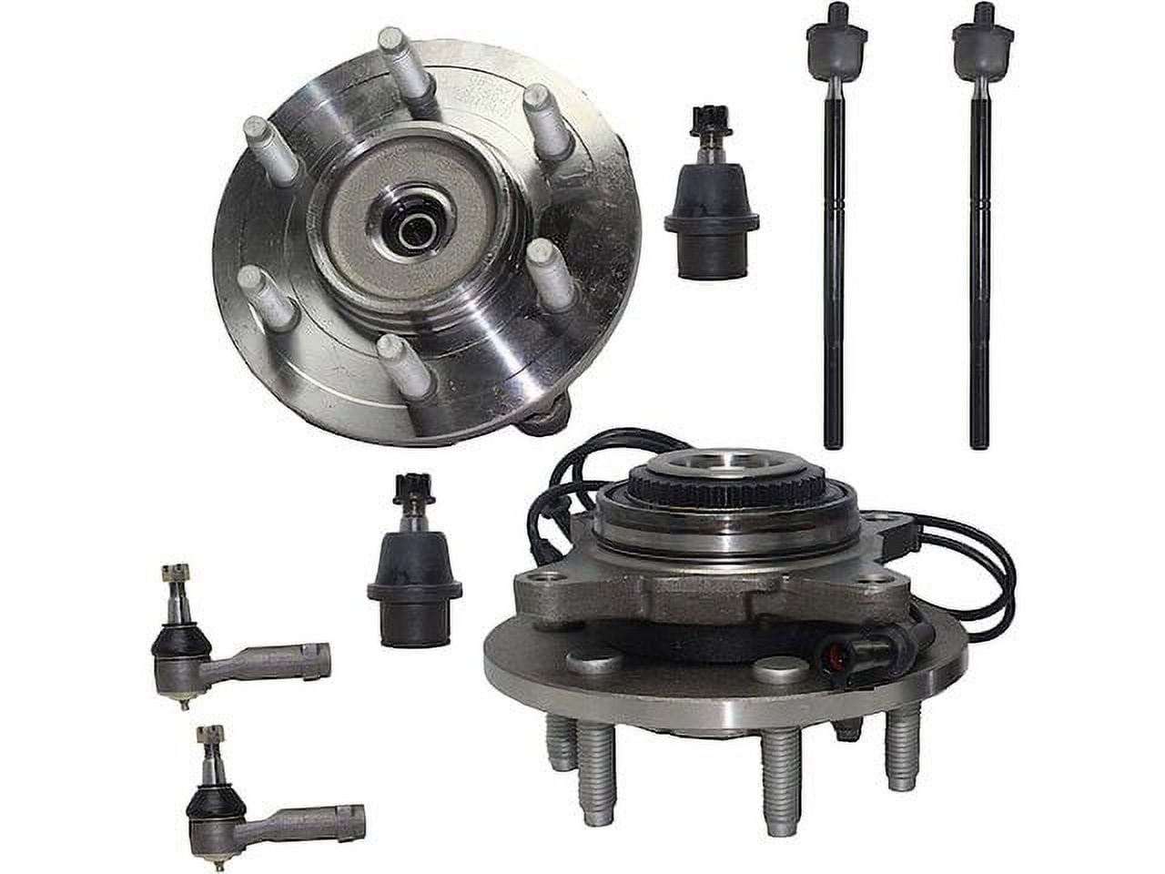 Front Wheel Hub Ball Joint Tie Rod End Kit - Compatible with 2004 ...