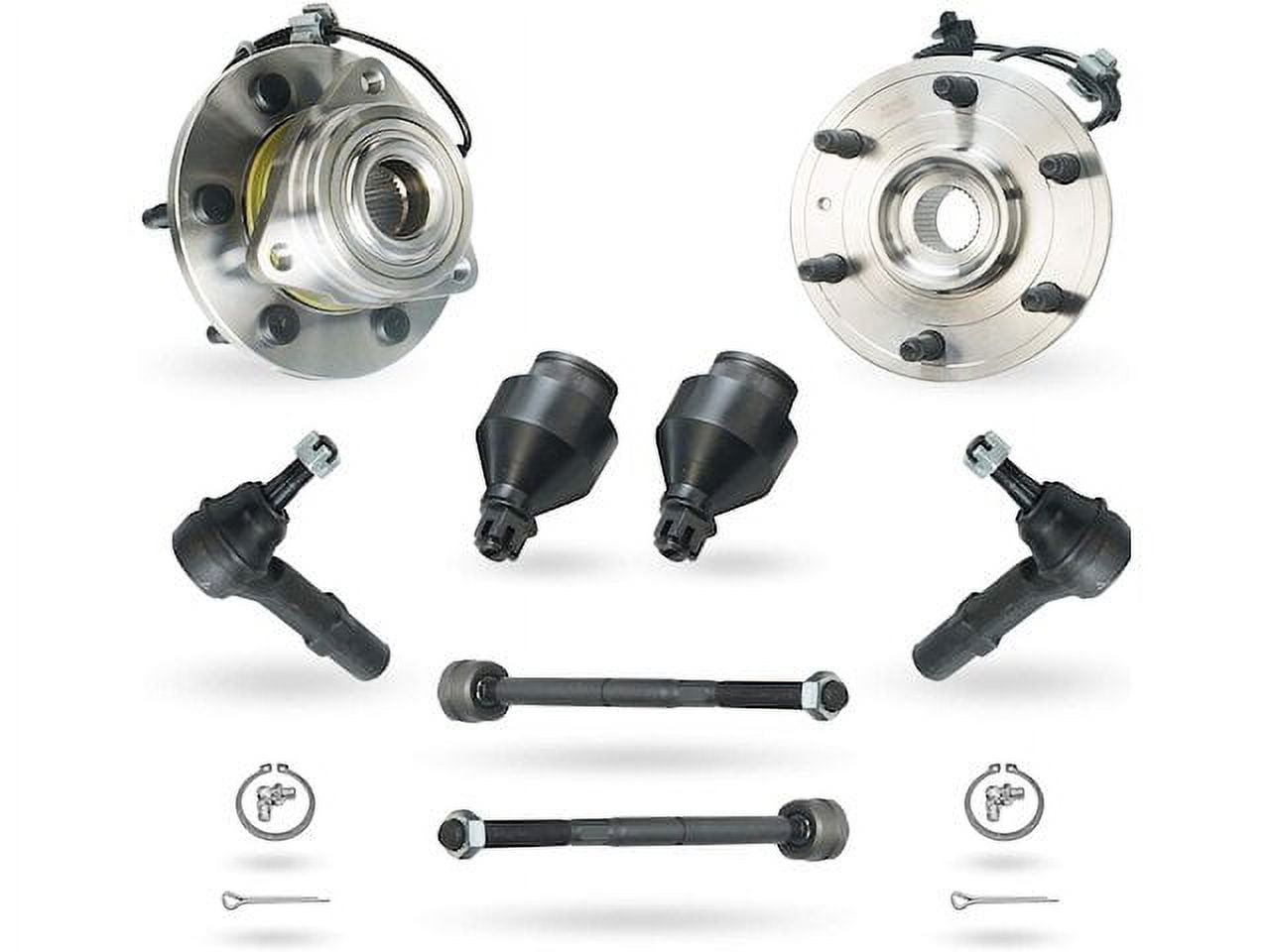 Front Wheel Hub Ball Joint Tie Rod End Kit - Compatible with 2007 ...
