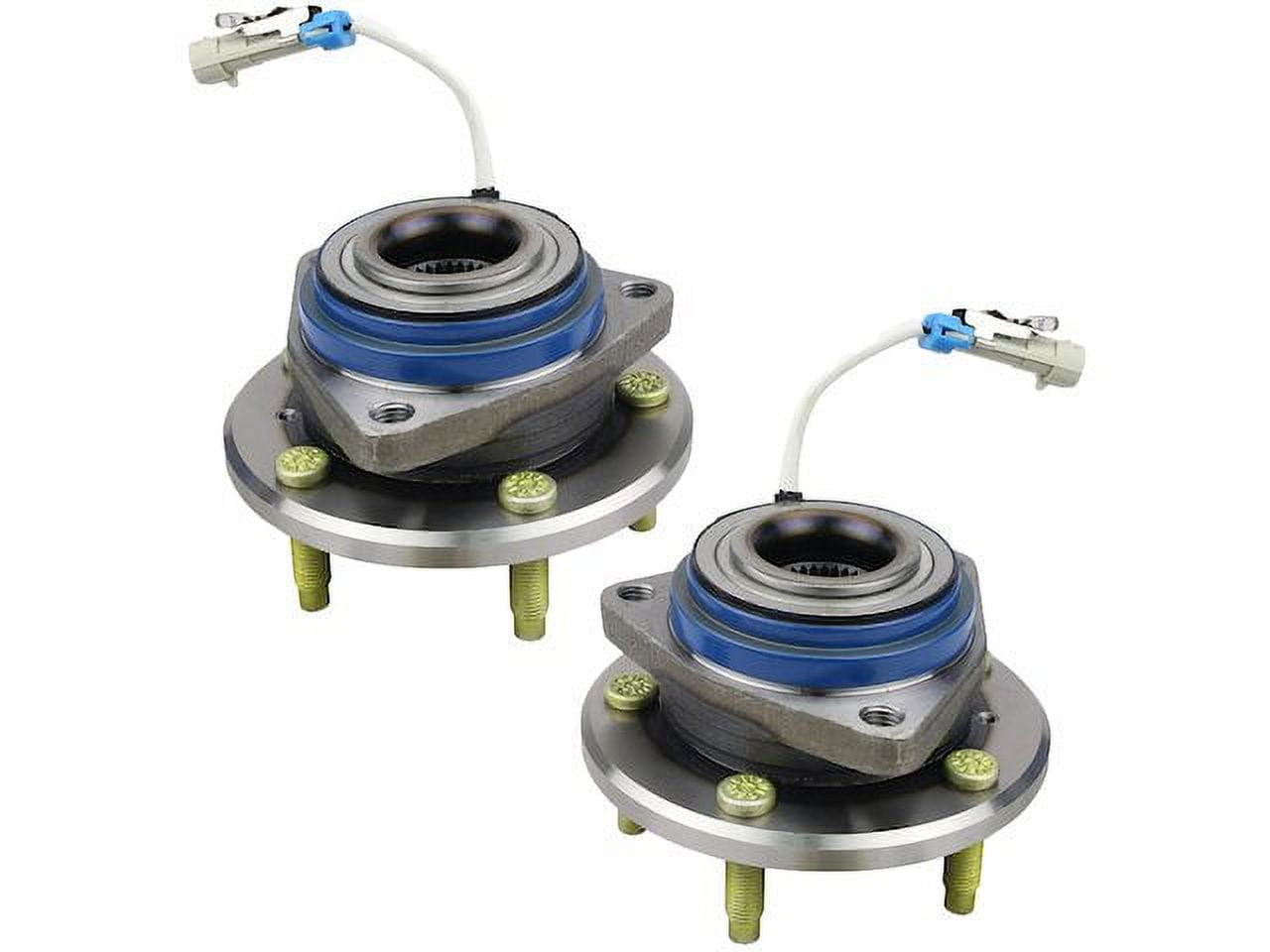 Front Wheel Hub and Bearing Assembly - Set of 2 - Compatible with 2001 ...