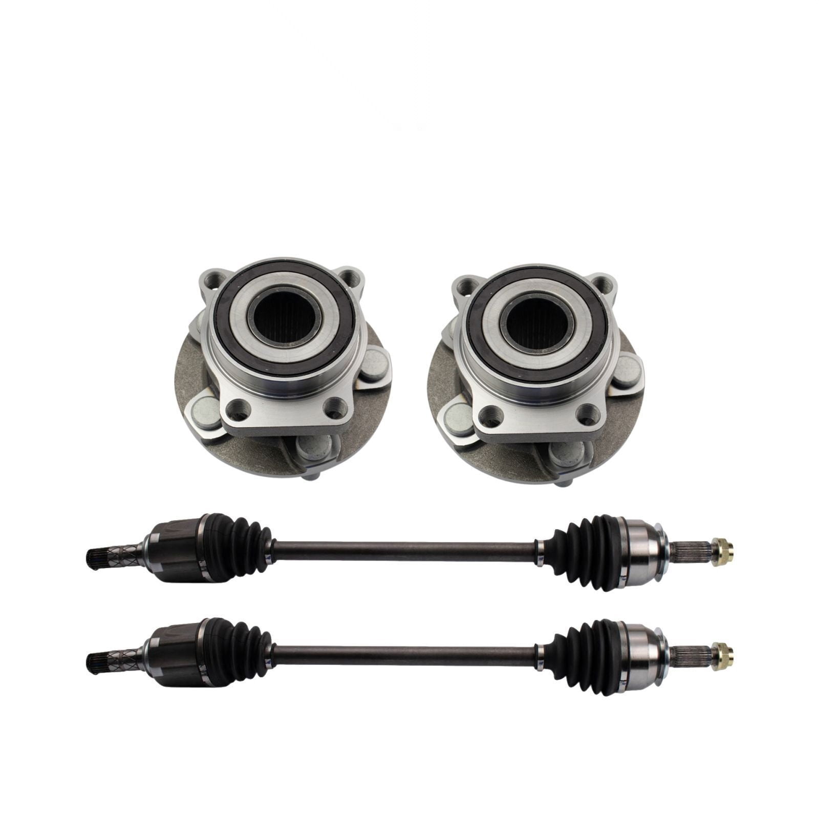Front Wheel Hub Bearing & Axle Kit - Fits 2014-2018 for Subaru for ...