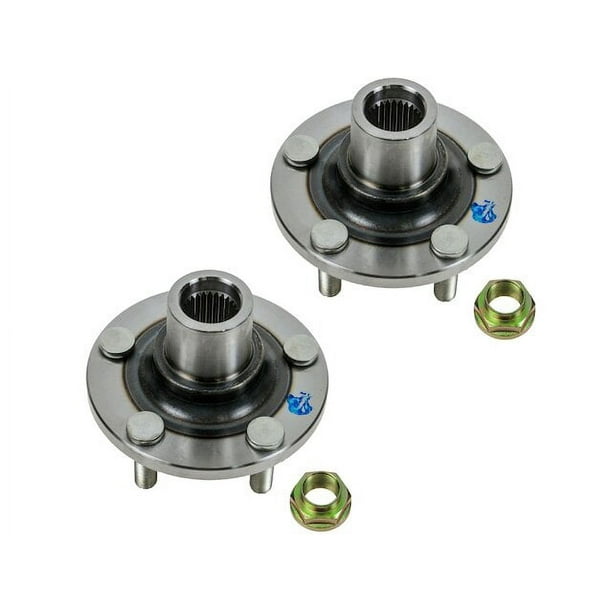 Front Wheel Hub Set 2 Piece - Compatible with 2000 - 2004 Subaru ...