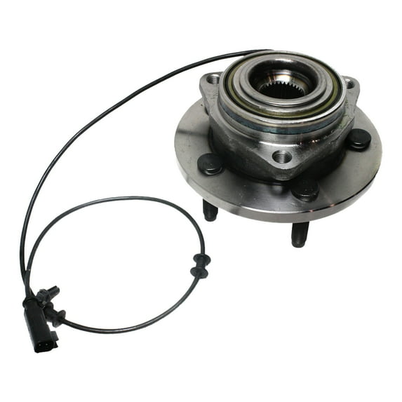 Front Wheel Hub With Bearing With Sensor 5 x 5.5 in. Bolt Pattern for ...