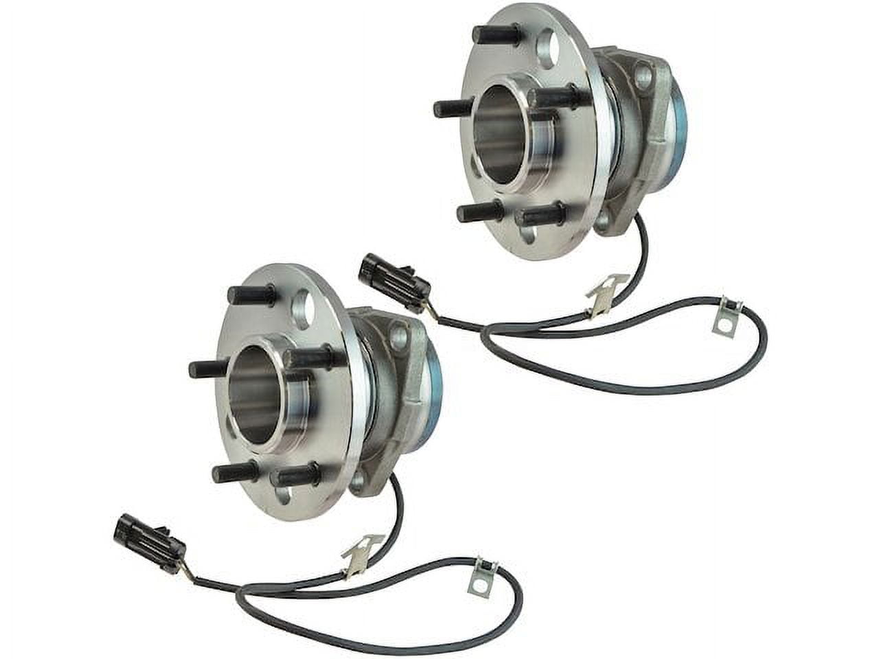 Front Wheel Hub and Bearing Kit 2 Piece - Compatible with 1995 - 2002 ...