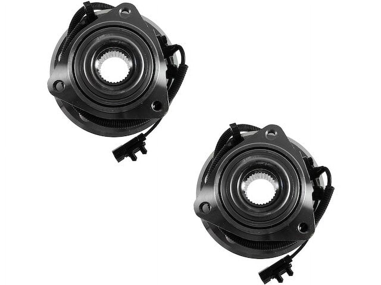 Front Wheel Hub and Bearing Kit 2 Piece - Compatible with 2007 - 2011 ...