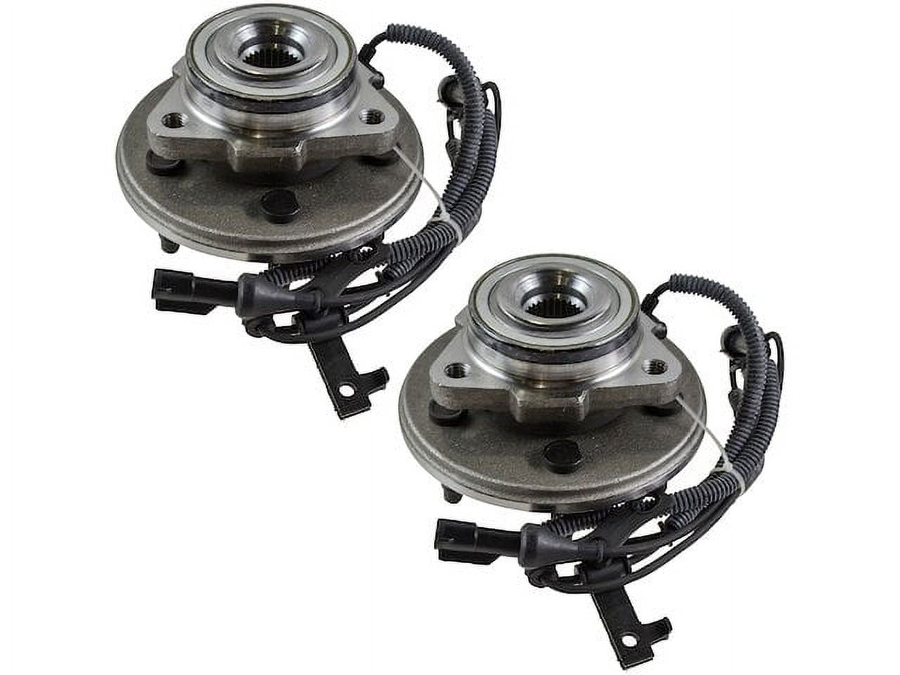 Front Wheel Hub and Bearing Kit 2 Piece Set - Compatible with 2006 ...