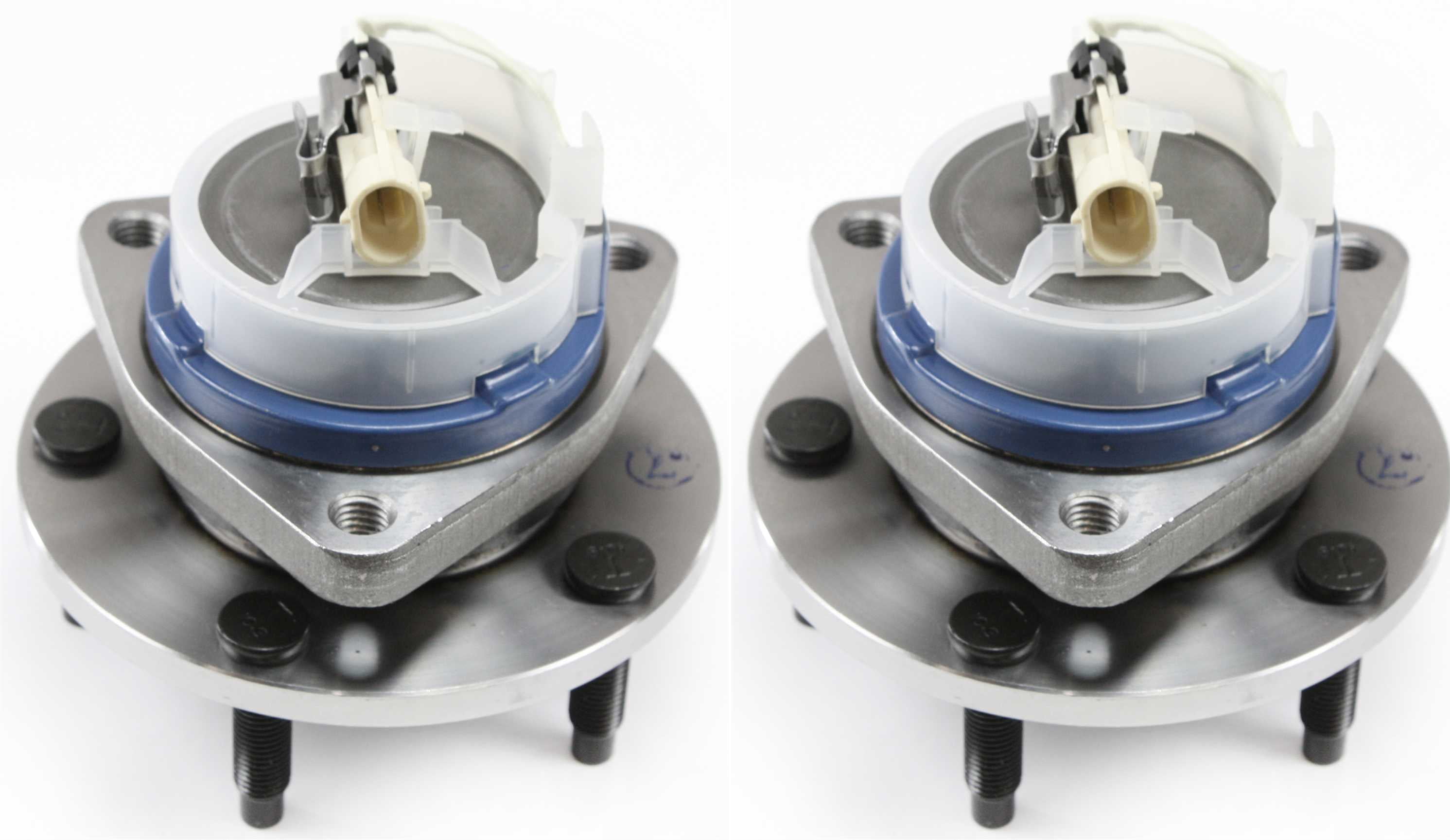 Front Wheel Hubs With Bearing With Sensor Rear Wheel Drive for 1997 ...