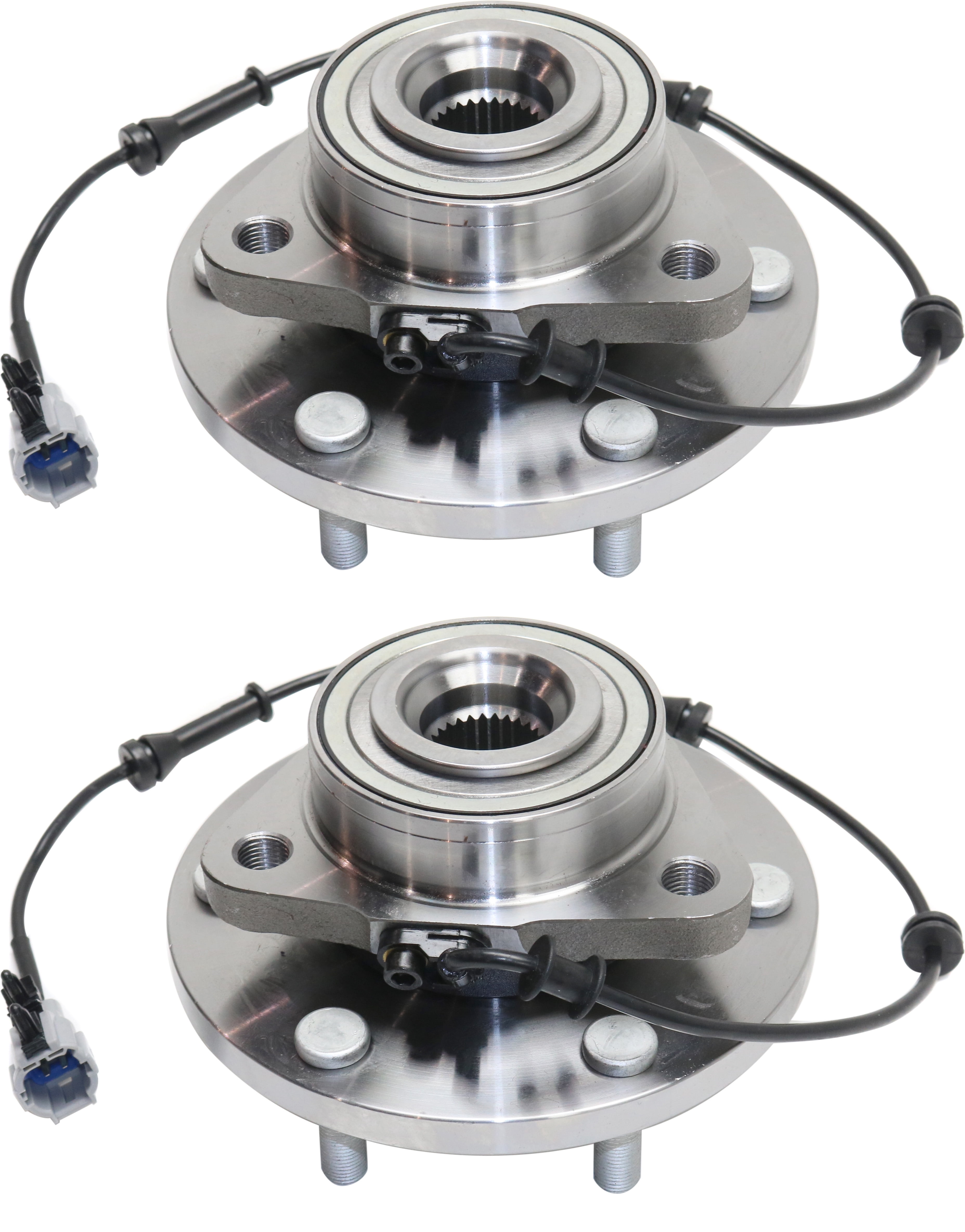 Front Wheel Hubs With Bearing With Sensor for 2008-2009 Nissan Armada ...
