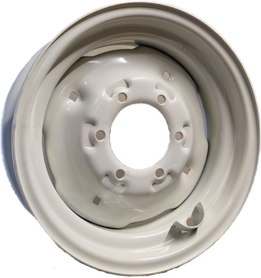 Front Wheel Rim 6 x 16" 6 Lug Square Weight Holes - Walmart.com