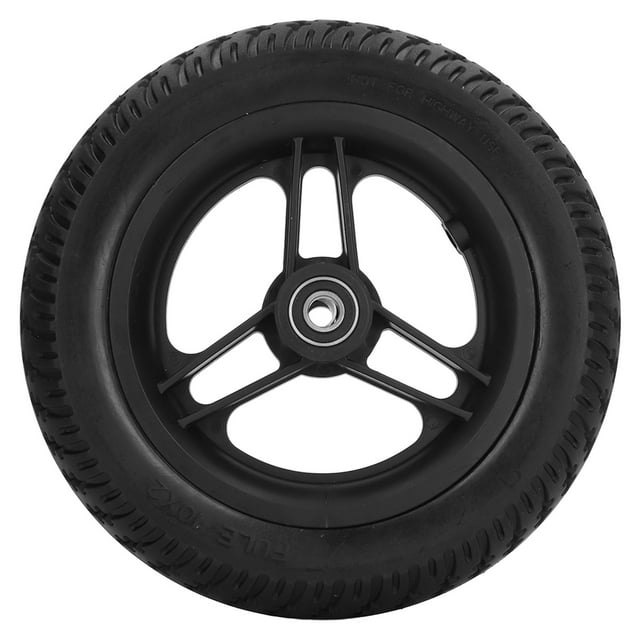 Front Wheelchair Wheel 10x2inch Polyurethane Solid Rollator Walker ...