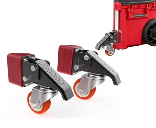 Front Wheels Upgrade Kit for Milwaukee Packout System - Easy Rolling ...