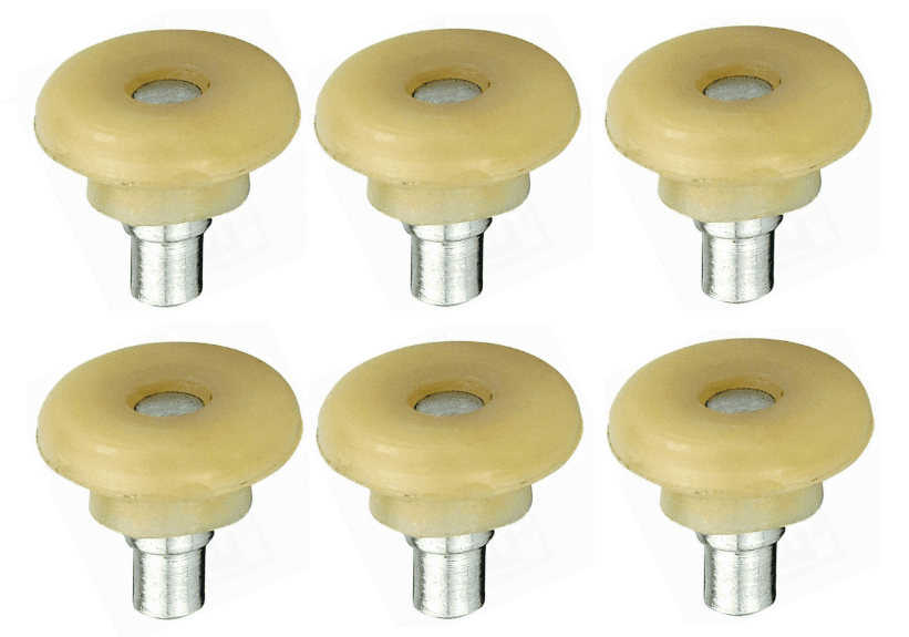 Front Window Regulator Roller Set 5/8" Diameter 1964-1967 GTO Lemans ...