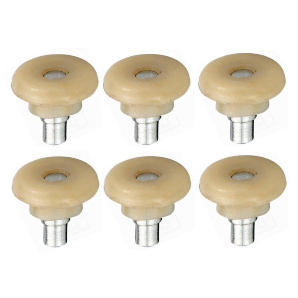 Front Window Regulator Roller Set - 5/8" Diameter - 6-Piece Kit ...