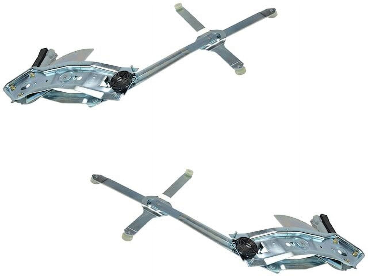 Front Window Regulator and Motor Kit 2 Piece - Compatible with 1982 - 1986 Chevy C20 1983 1984 ...