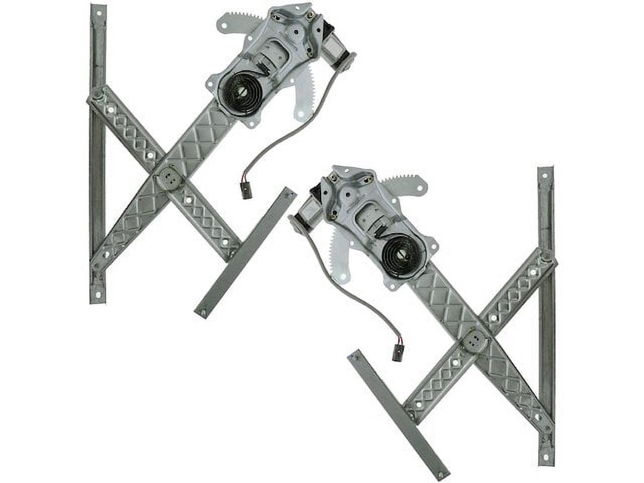 Front Window Regulator and Motor Kit 2 Piece - Compatible with 1997 ...