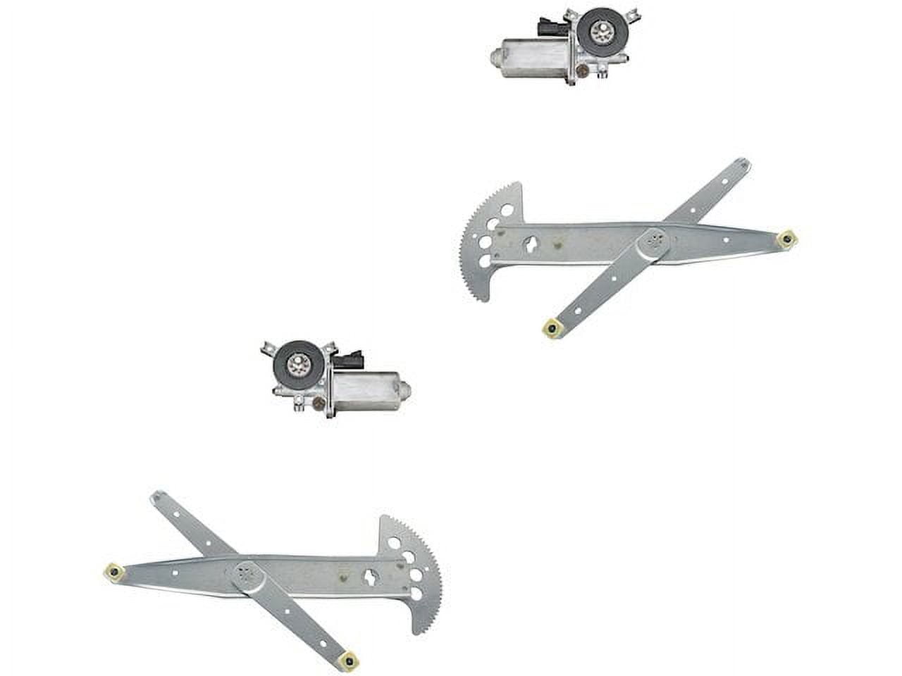 Front Window Regulator and Motor Kit 2 Piece - Compatible with 1997 ...