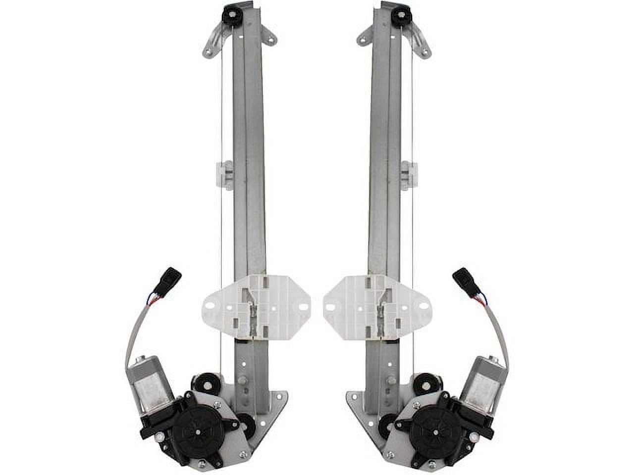 Front Window Regulator and Motor Kit 2 Piece - Compatible with 2018 ...