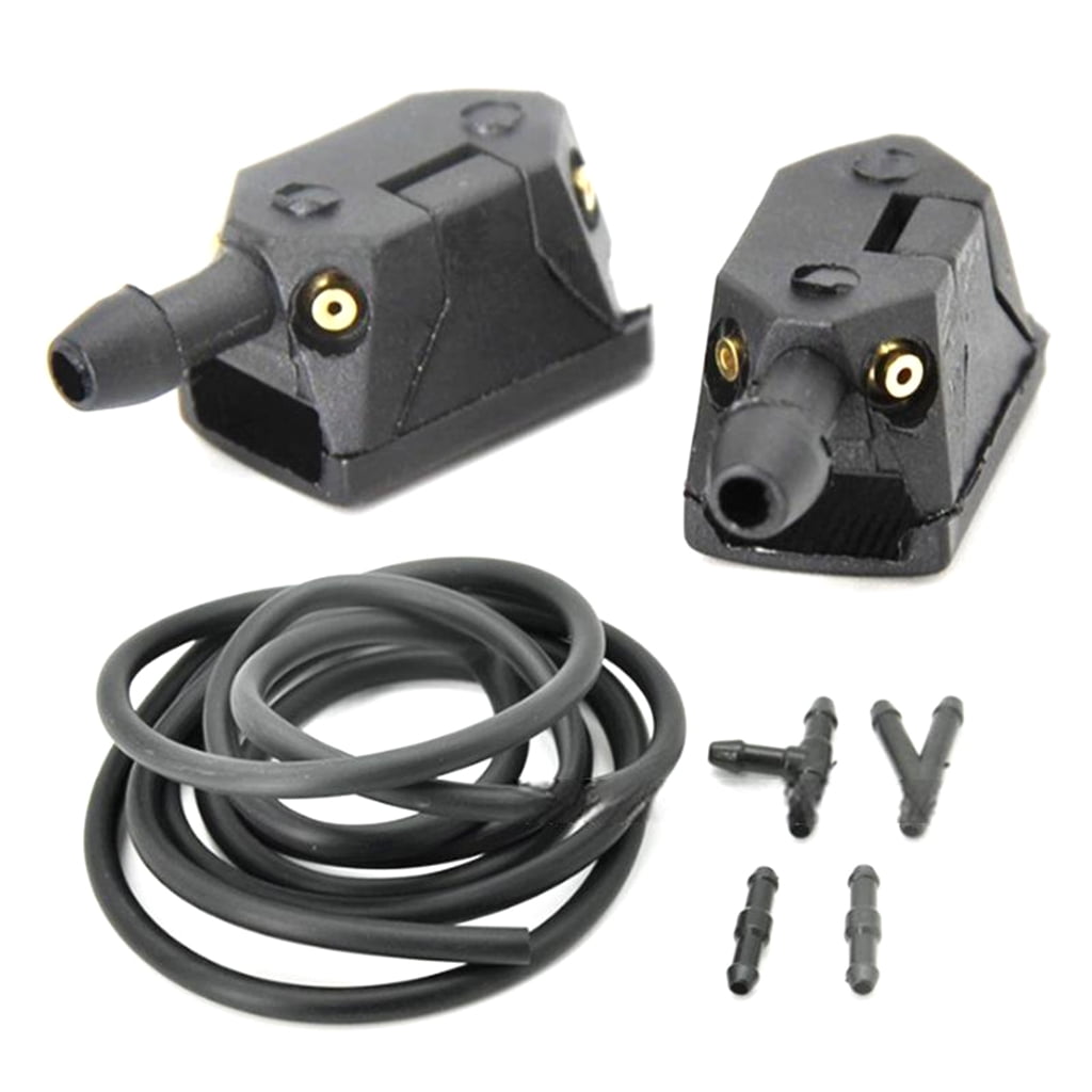 Front Windscreen Wiper 4 Way Ajustable Check Valves Tube Pipe Hoses ...
