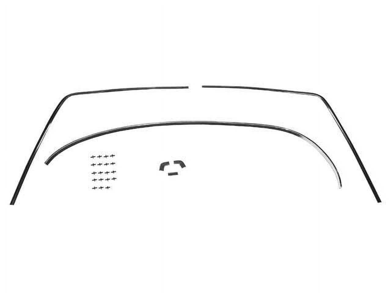 Front Windshield Molding Set - Compatible with 1970 - 1976 Porsche 914 ...