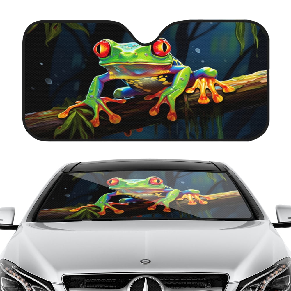 Front Windshield Sun Shade for Car & SUV, 51x28 Inch, UV Blocker ...