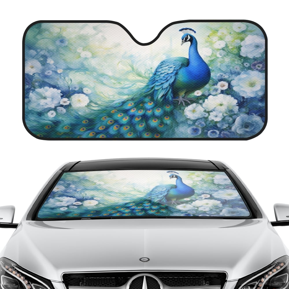 Front Windshield Sun Shade for Car & SUV, 51x28 Inch, UV Blocker ...