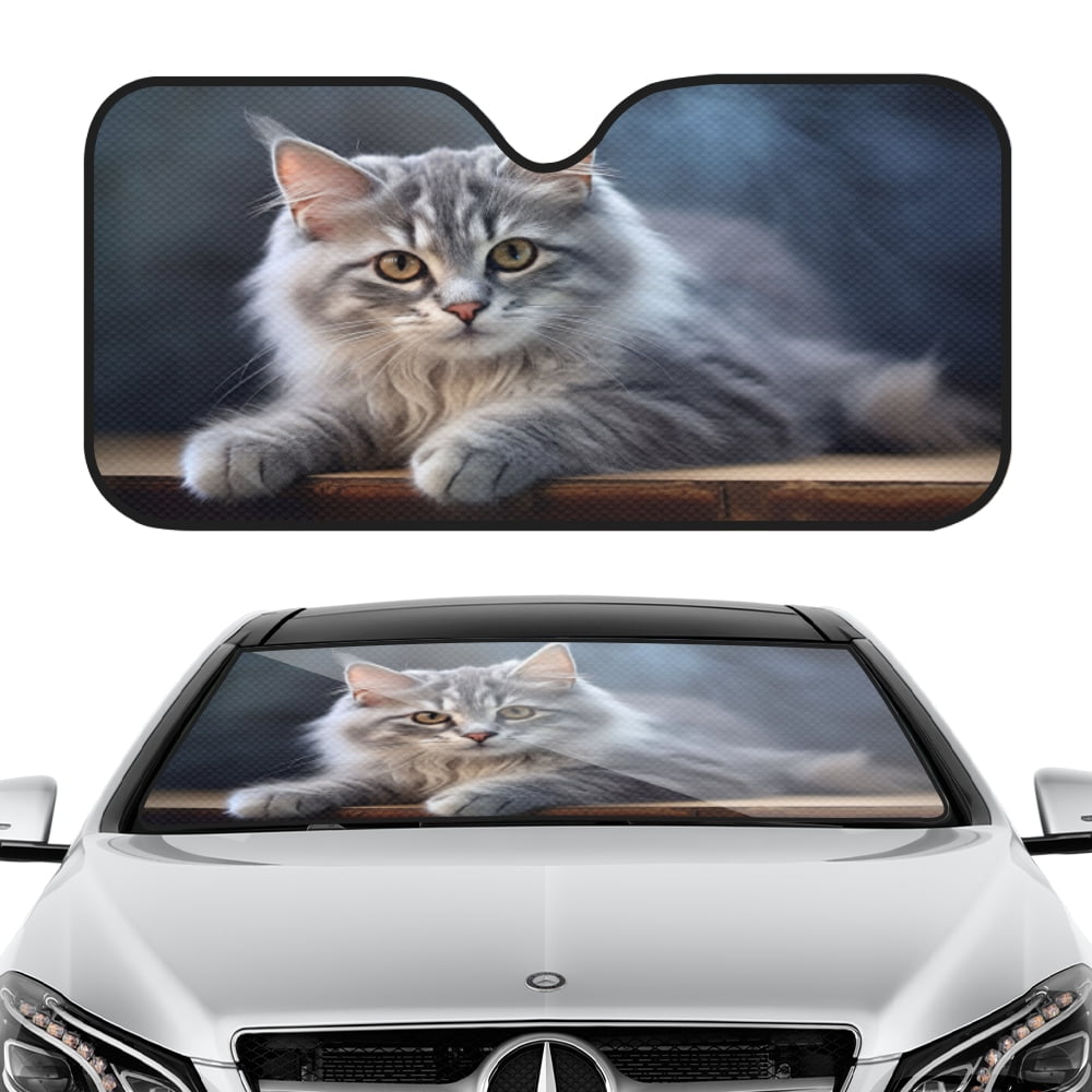 Front Windshield Sun Shade for Car & SUV, 51x28 Inch, UV Blocker ...