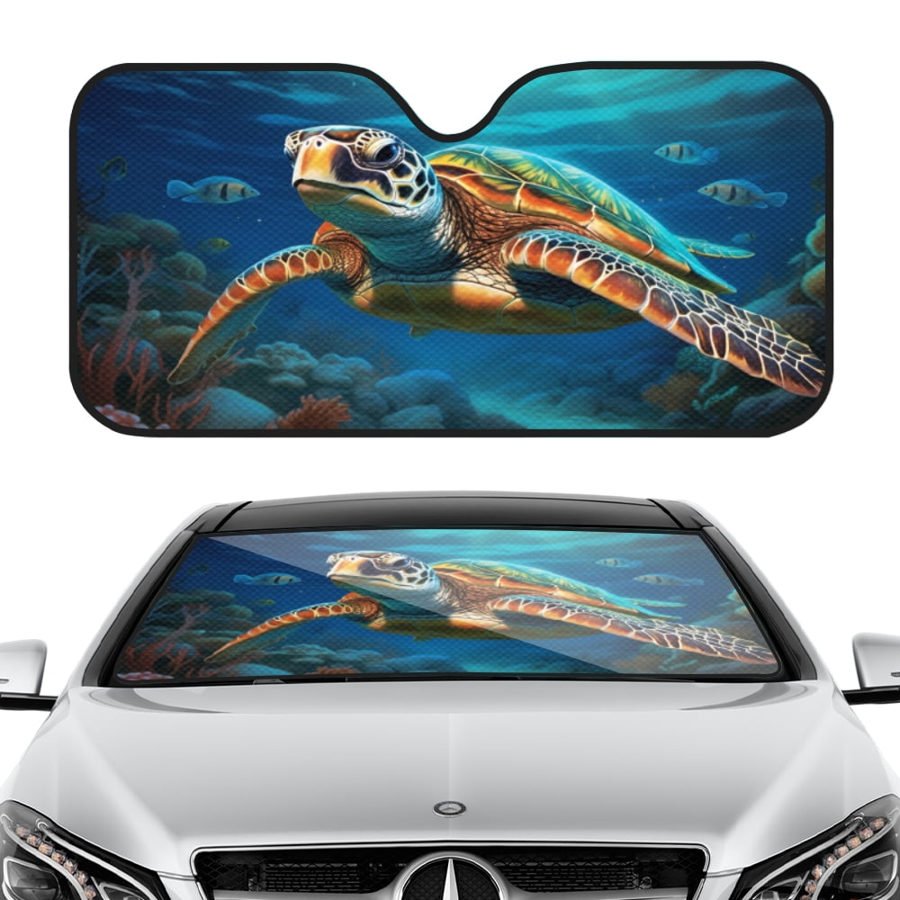 Front Windshield Sun Shade for Car & SUV, 51x28 Inch, UV Blocker ...