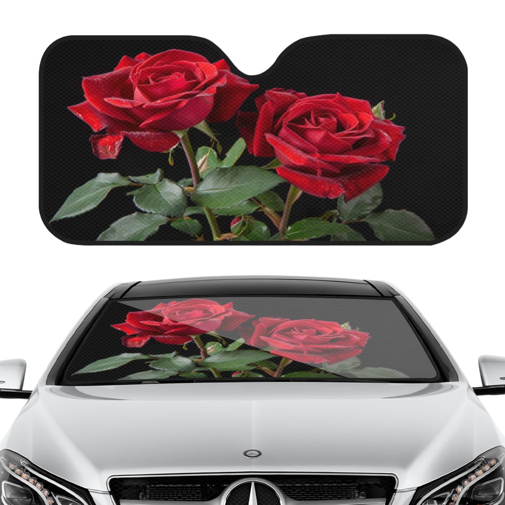 Front Windshield Sun Shade for Car & SUV, 51x28 Inch, UV Blocker ...