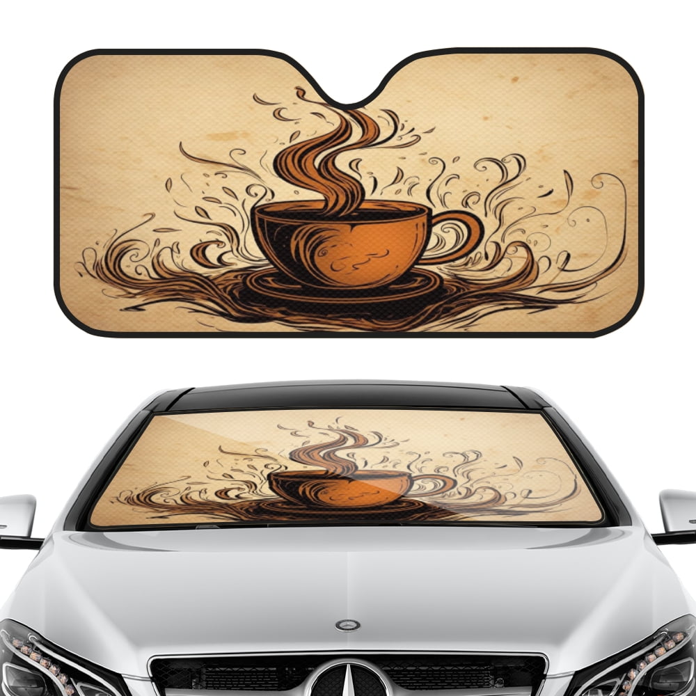 Front Windshield Sun Shade for Car & SUV, 51x28 Inch, UV Blocker ...